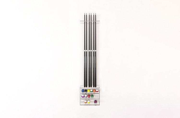 Lucite Minimal Wall Rack Billiard Cue Racks - Pool Table Portfolio ...
